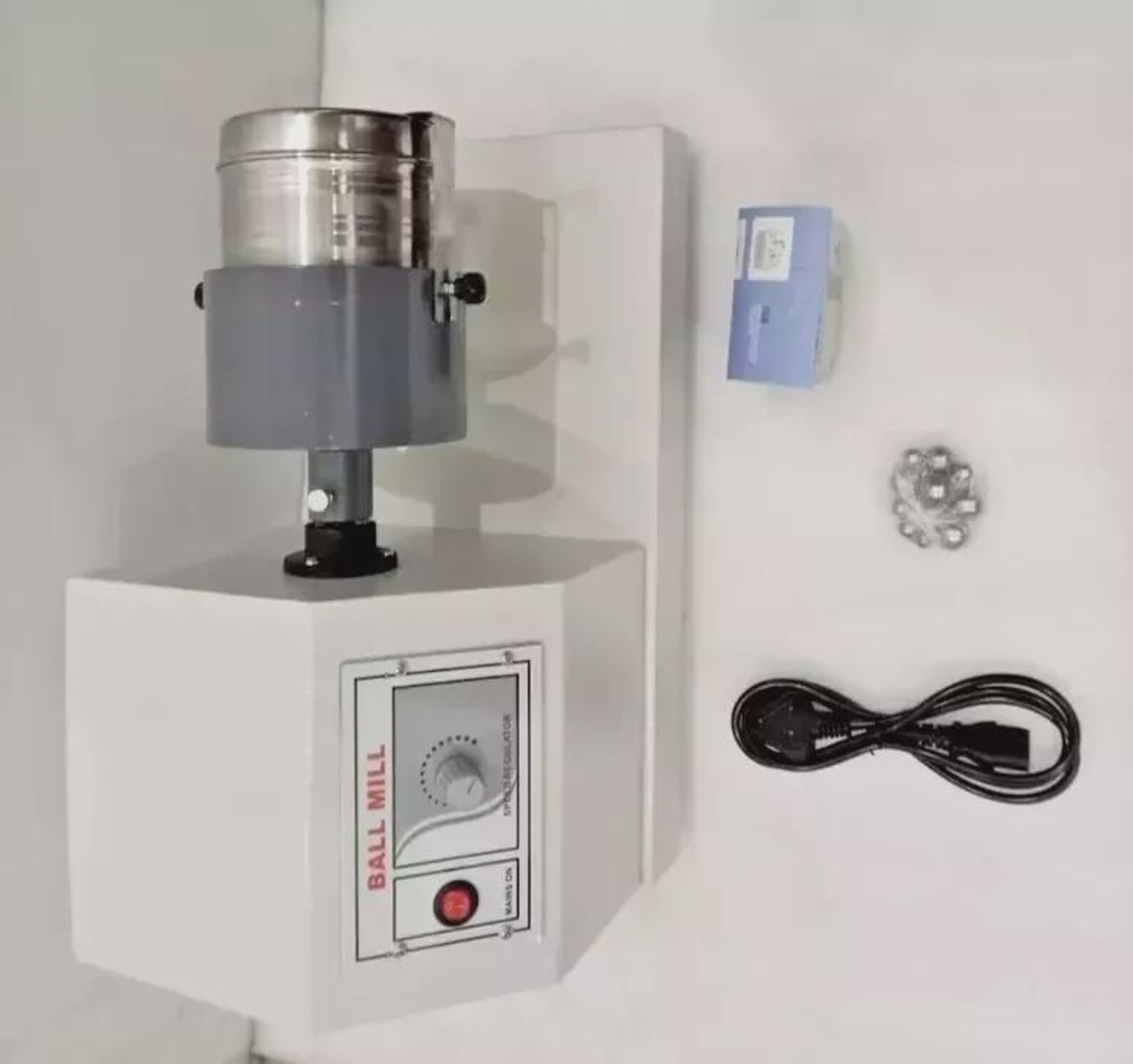 Laboratory Ball Mill 1 Kg / 2 Kg – Heavy Duty Lab Grinder for Mixing ...