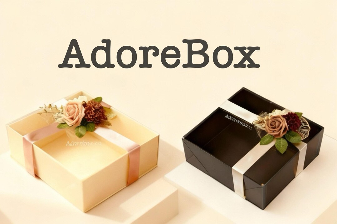 Elegant Floral Gift Box, Personalized Keepsake Packaging - Etsy