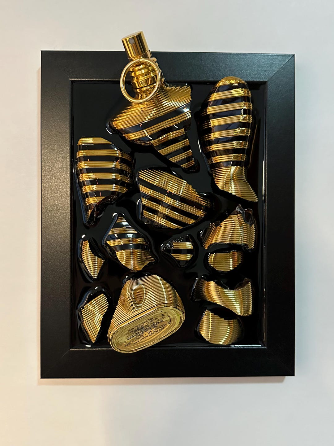 Jean Paul Gaultier Le Male Elixir - Broken Bottle Art - Etsy