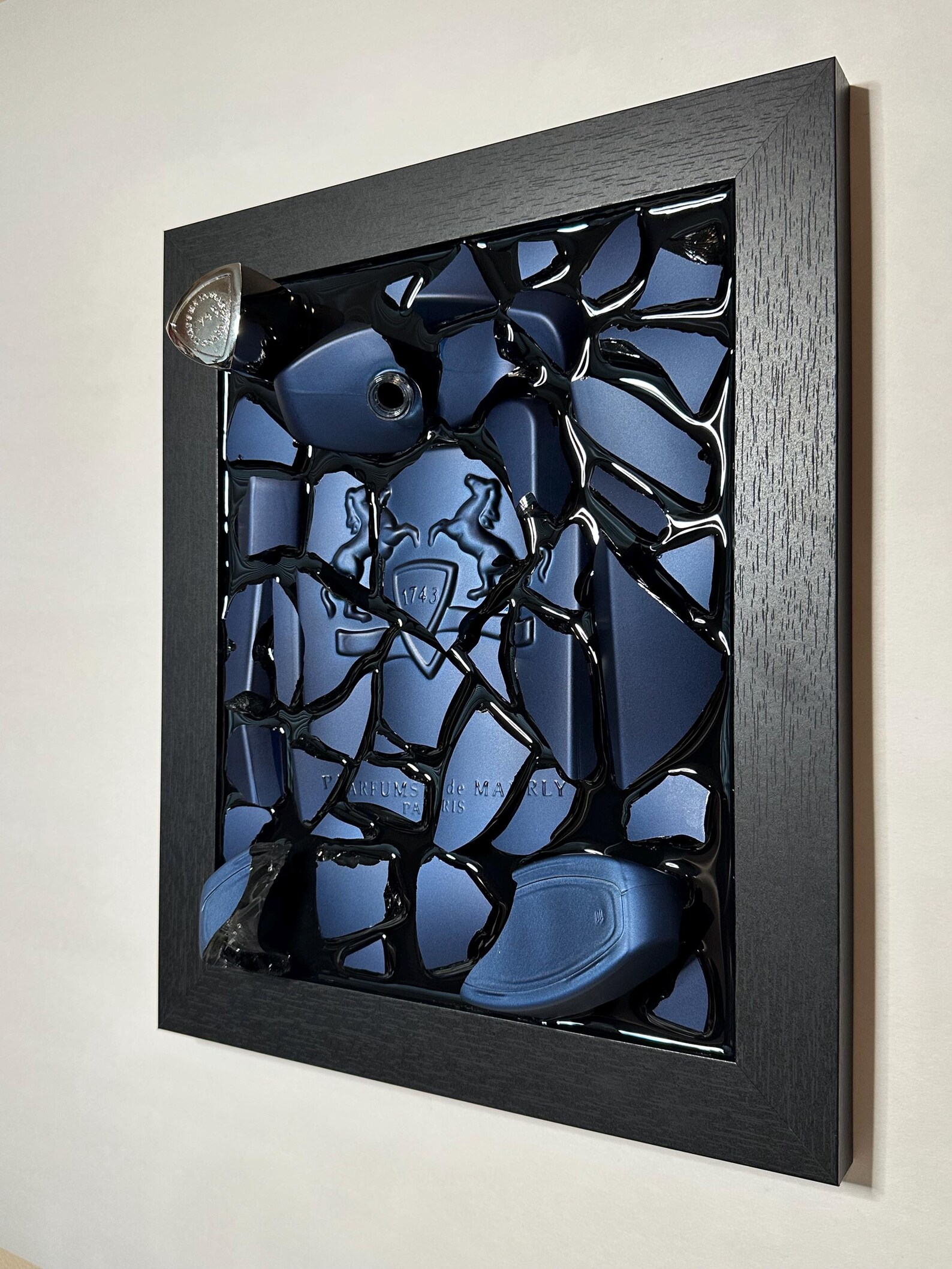 Layton - Parfums De Marly Large Broken Bottle Art - Etsy