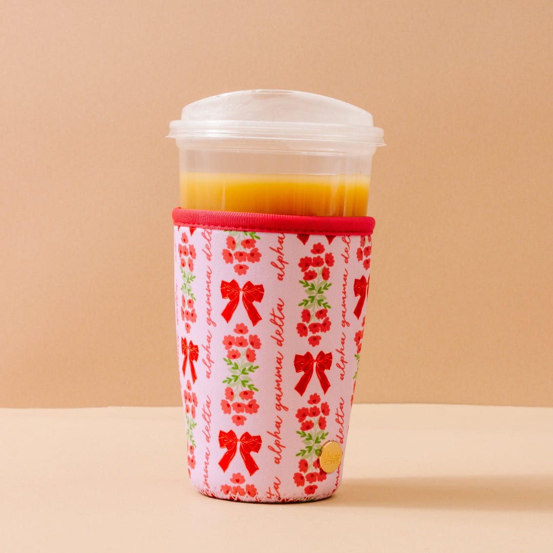 Alpha Gamma Delta Large Sip Savvy Drink Sleeve - Etsy