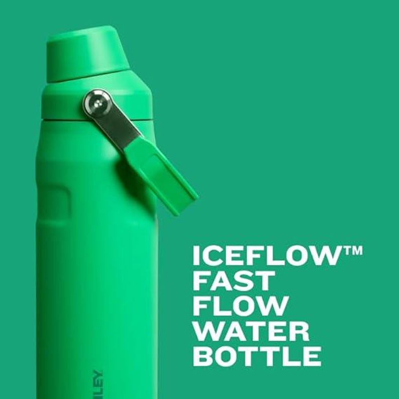 36oz Stanley Ice Flow Fast Flow Bottle | Personalized Stainless Steel ...
