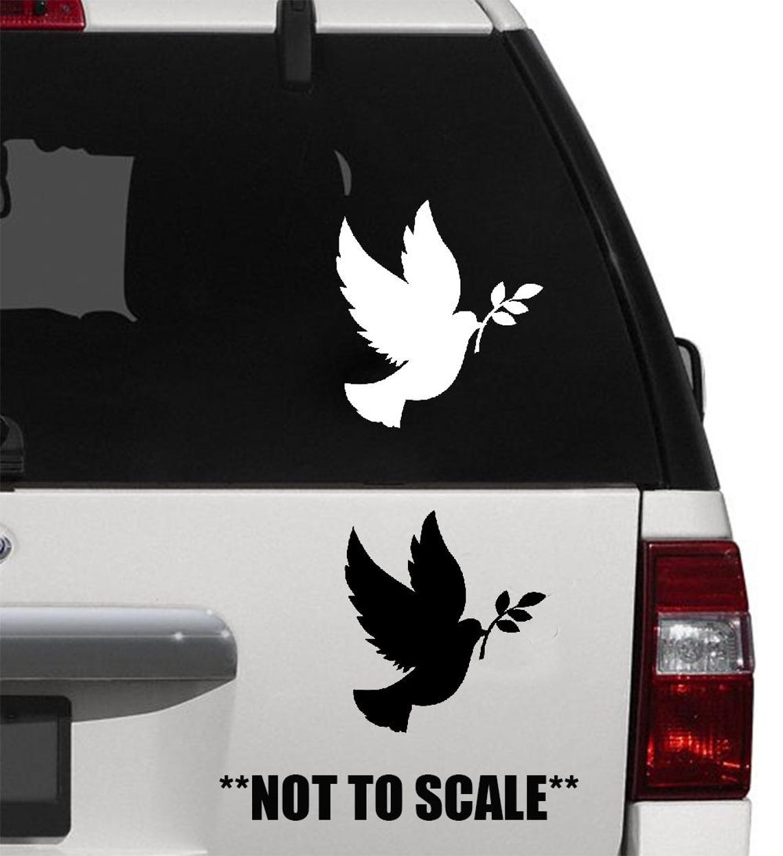 Dove of Peace #2 Sticker DECAL Good Luck Birds Flight - Etsy