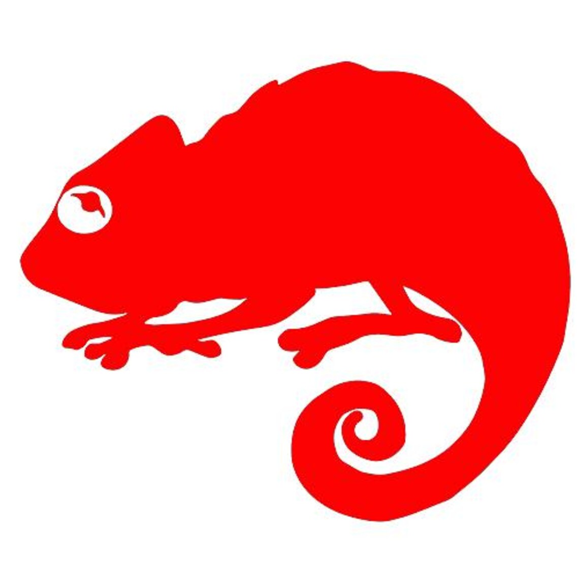 Chameleon Sticker DECAL Lizard Rain Forest Camouflage - Etsy