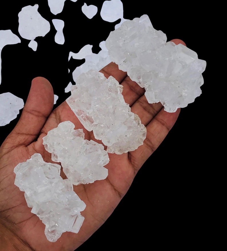 Organic Dhaga Mishri Rock Sugar Candy: Natural Indian Sweetener - Etsy