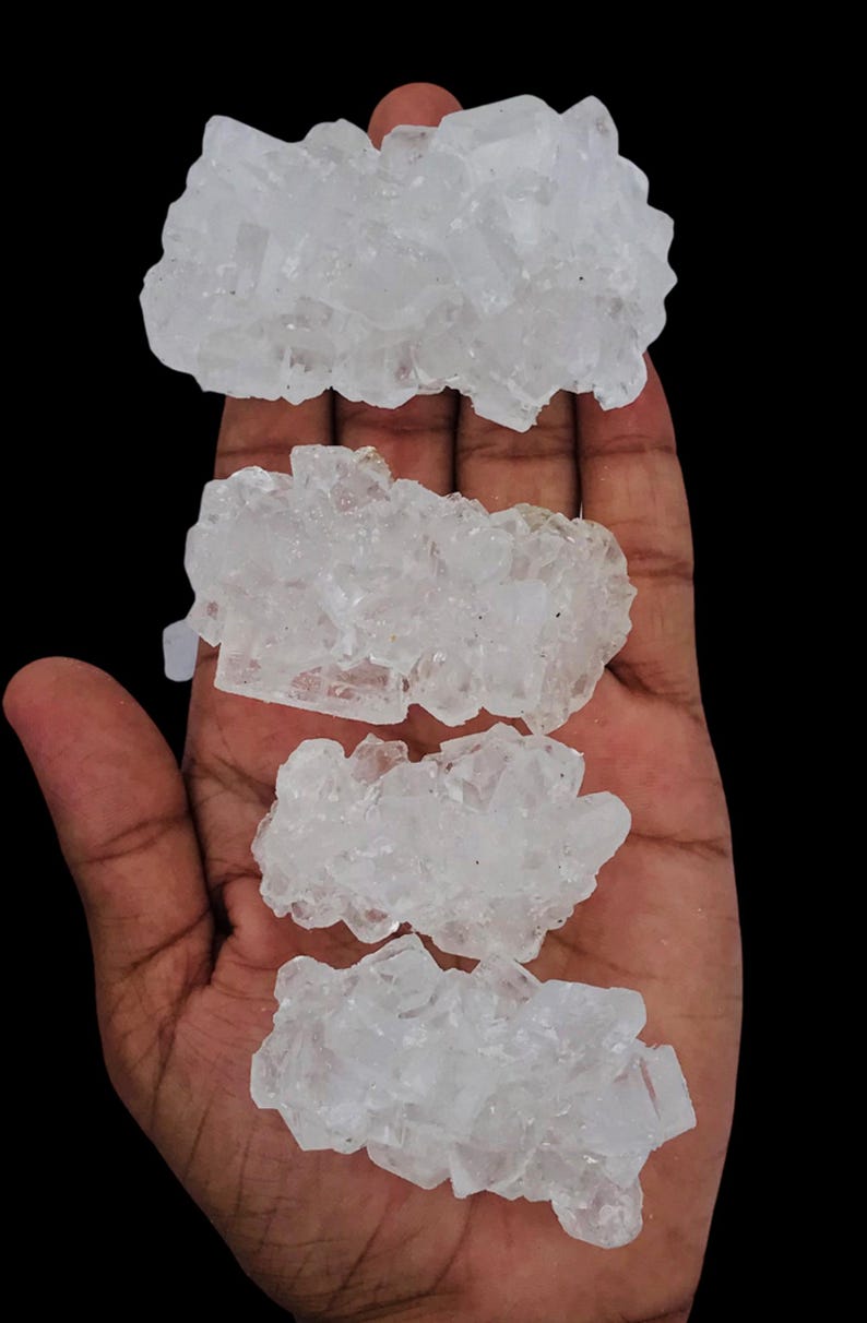 Organic Dhaga Mishri Rock Sugar Candy: Natural Indian Sweetener - Etsy