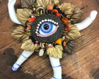 Betsy Youngquist Beaded Mosaic Sculpture by betsyyoungquist