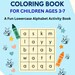 Alphabet Hunt Coloring Book – Lowercase ABC Fun! | Ages 3–7 | Printable ...