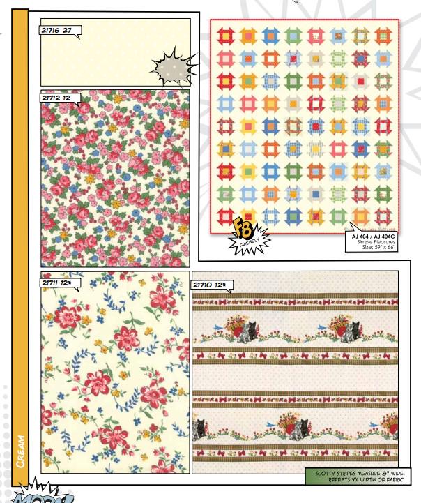 Moda spring-a-ling by American Jane Patterns sandy Klop for Moda. Charm ...