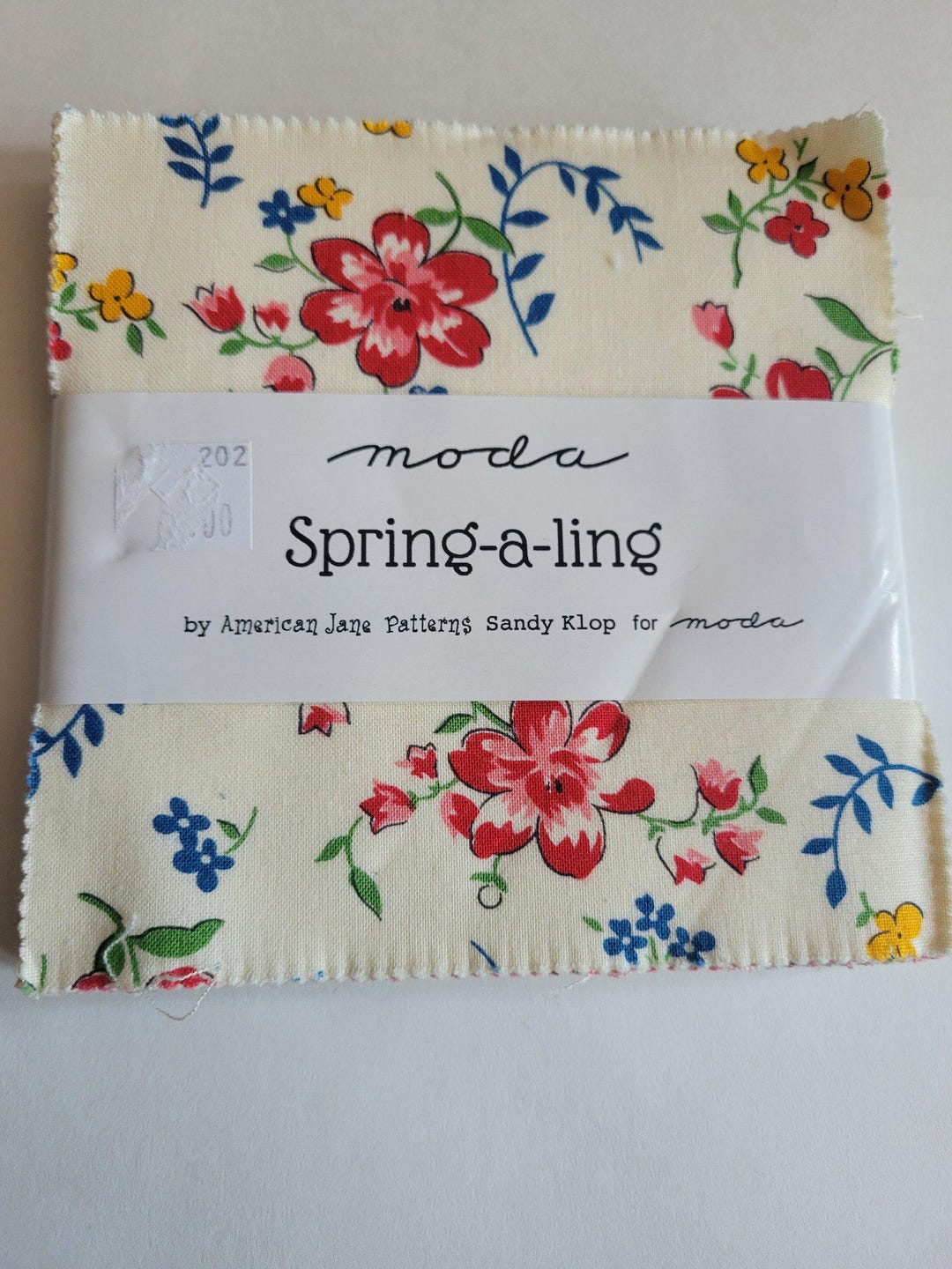 Moda "spring-a-ling" by American Jane Patterns (sandy Klop) for Moda. Charm Pack 100% Cotton (42 ...