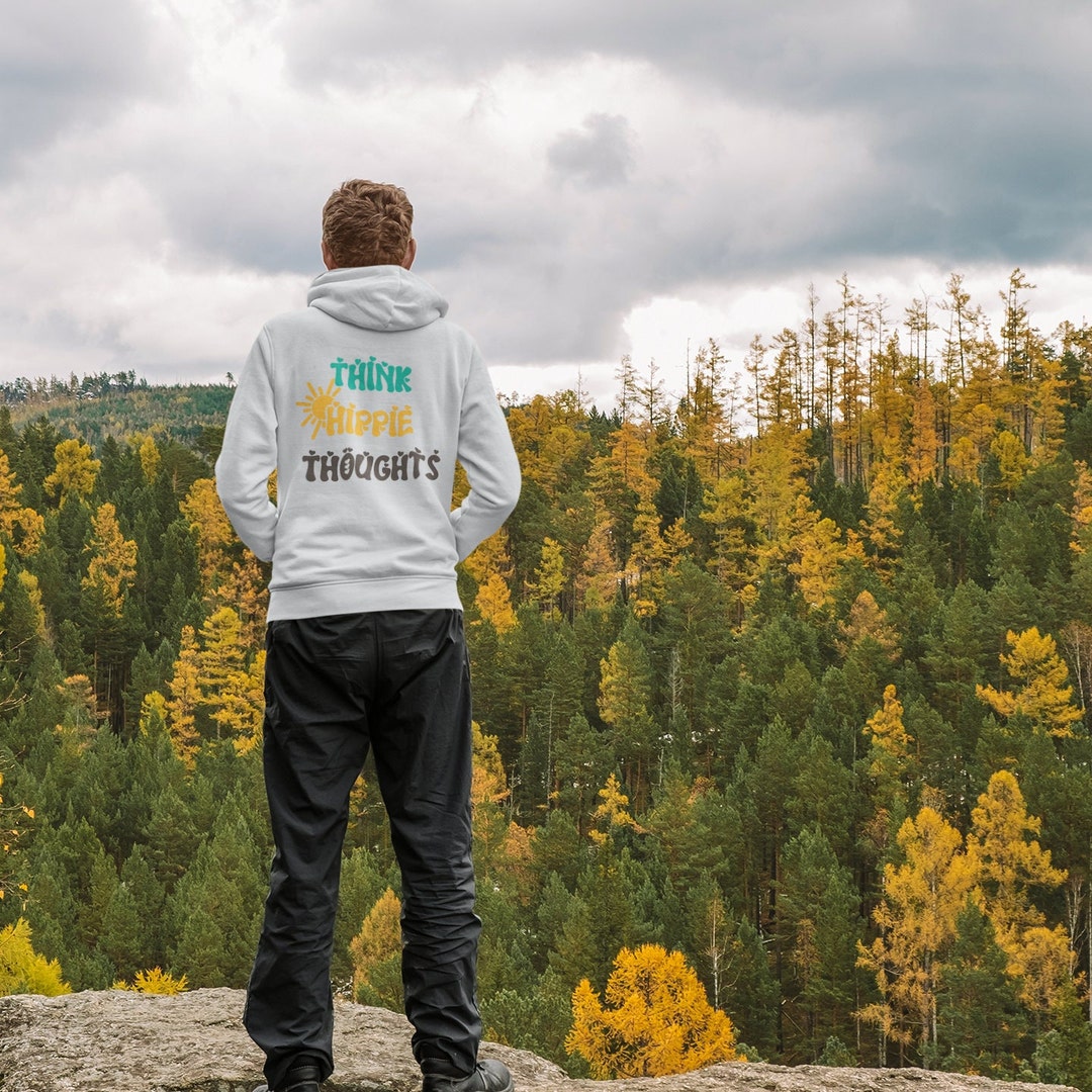 Think Hippie Thoughts SVG PNG JPEG Digital File Scrapbooking Sign ...