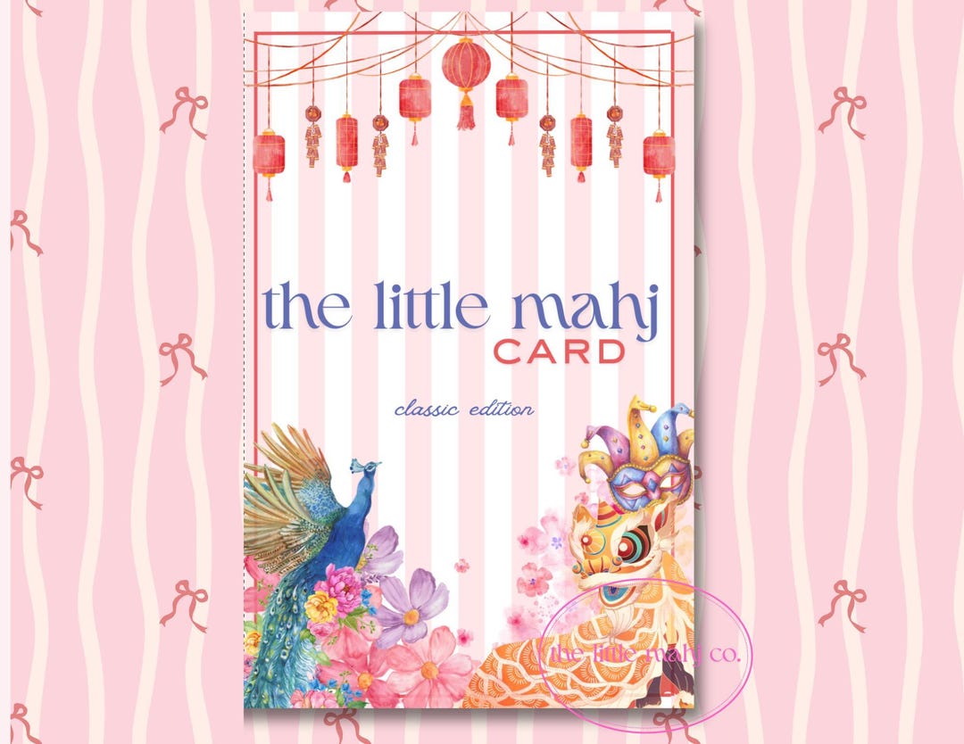 The Little Mahj Card - Classic Edition | Kids & Beginners Mahjong Card ...