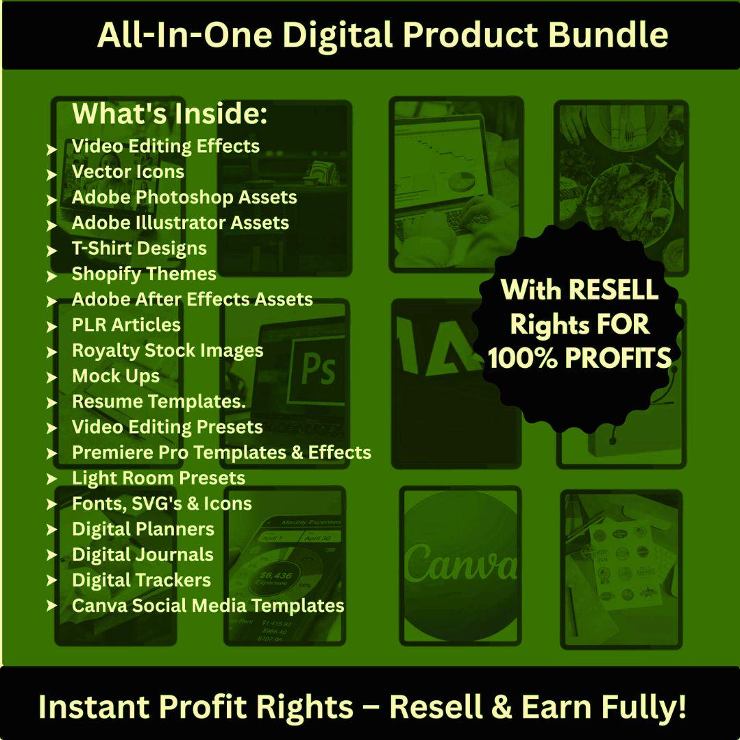 30+ Million Resell Digital Products Bundle Ideal for Passive Income ...