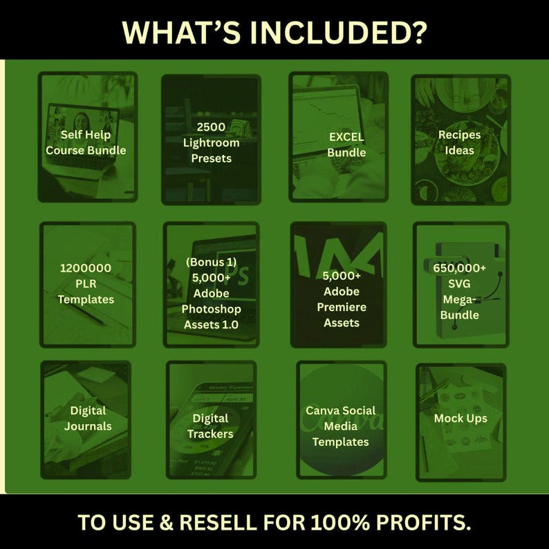 30+ Million Resell Digital Products Bundle Ideal for Passive Income ...