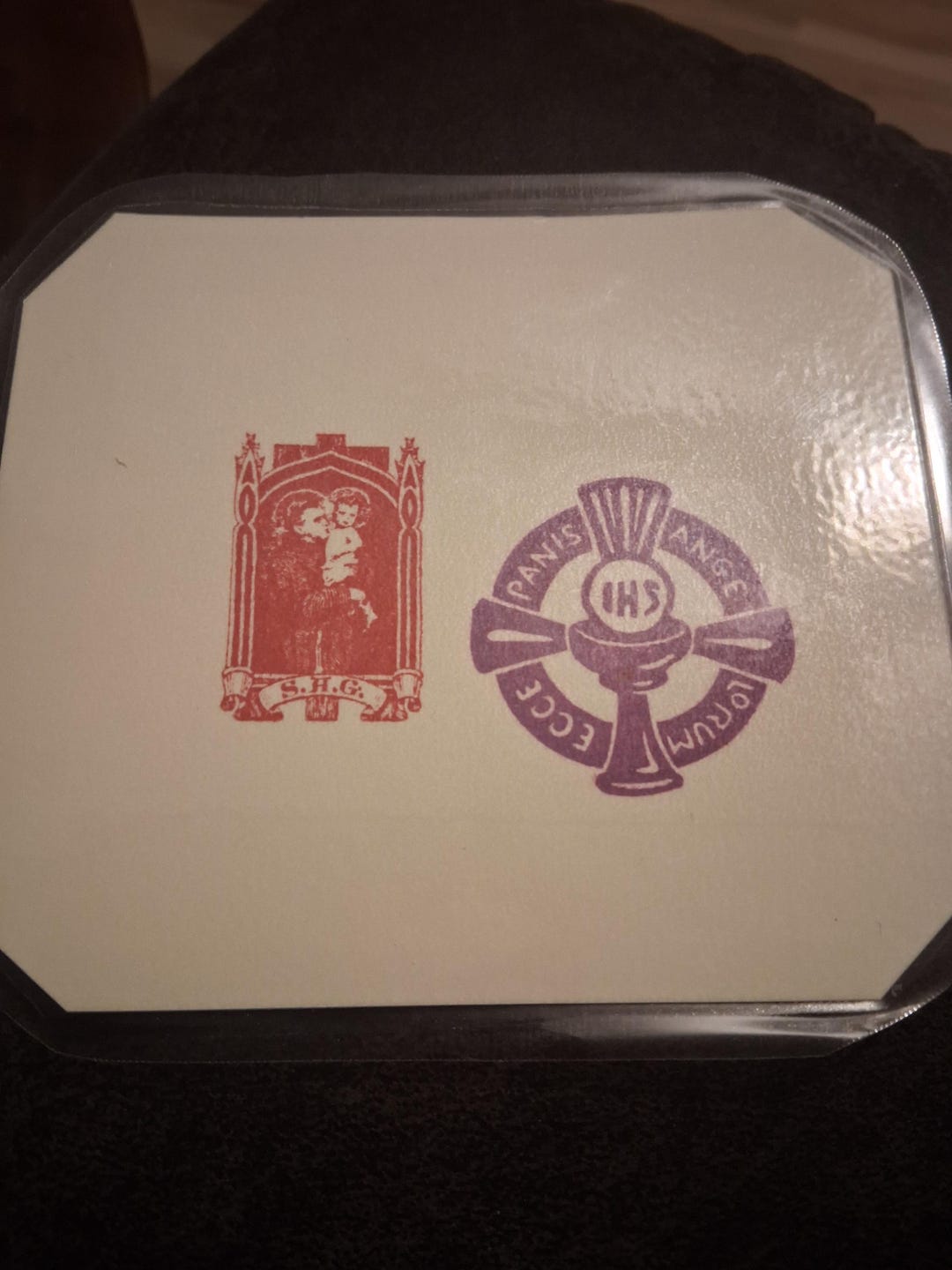Blessed Prayer Card St. Anthony Lost Items - Lourdes Water - Class 3 ...