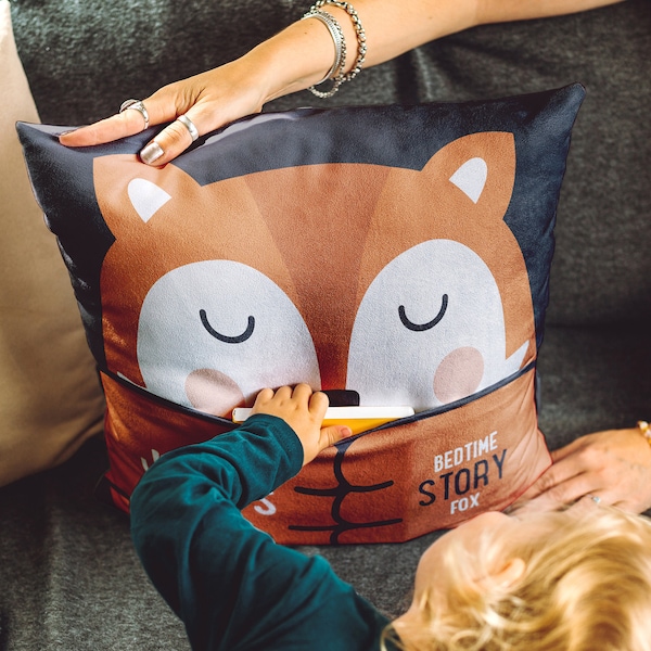 Fox Cushion - Etsy