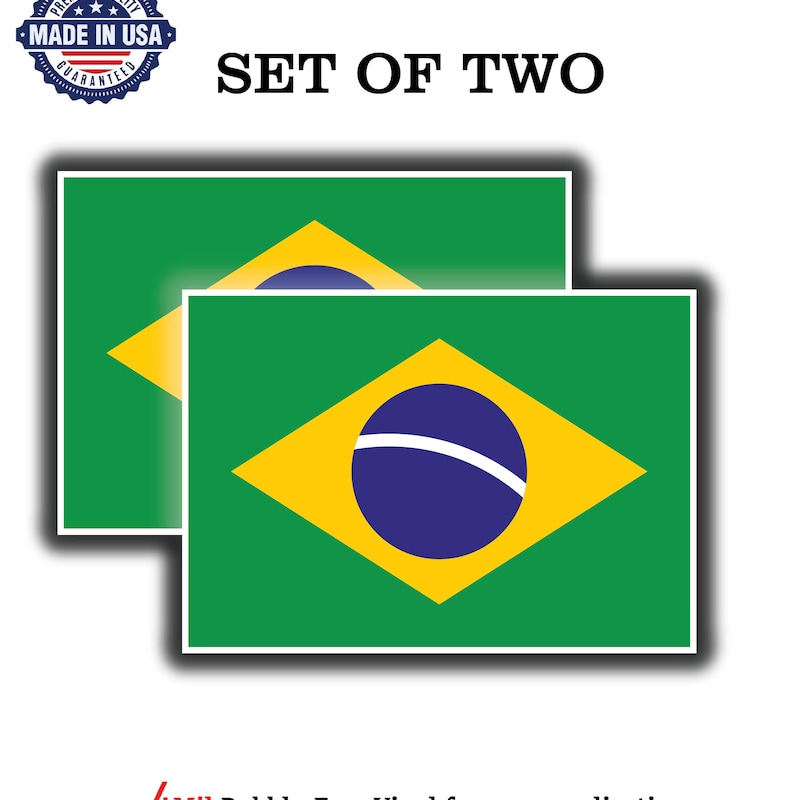 Brazil Car Stickers - Etsy