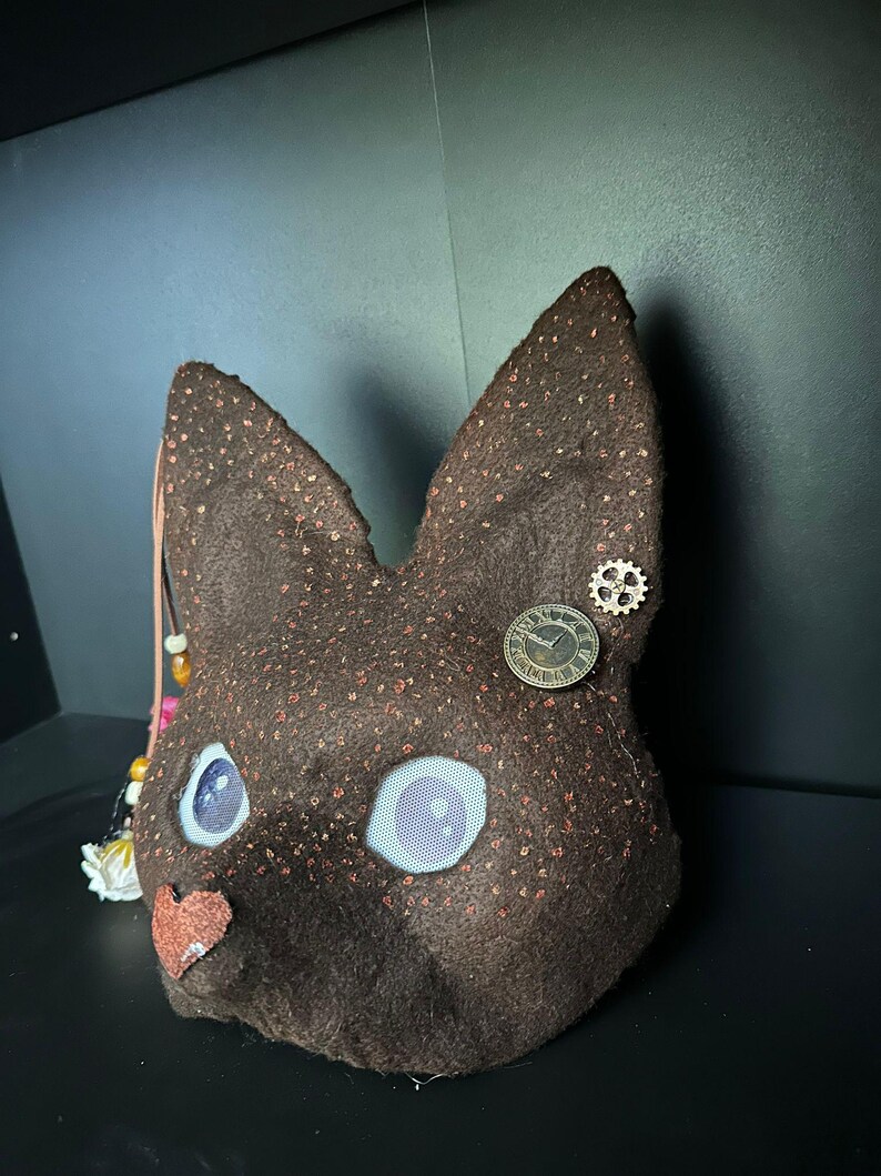 Handmade Little Brown Bat Therian Mask - Etsy