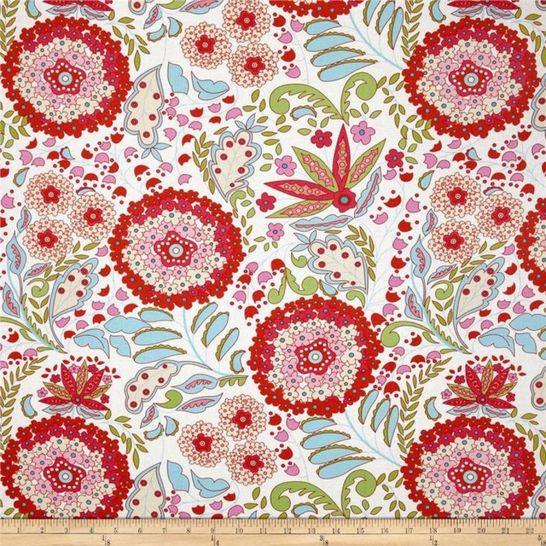 Dena Fishbein Design's LITTLE AZALEA Delphine Red - Etsy