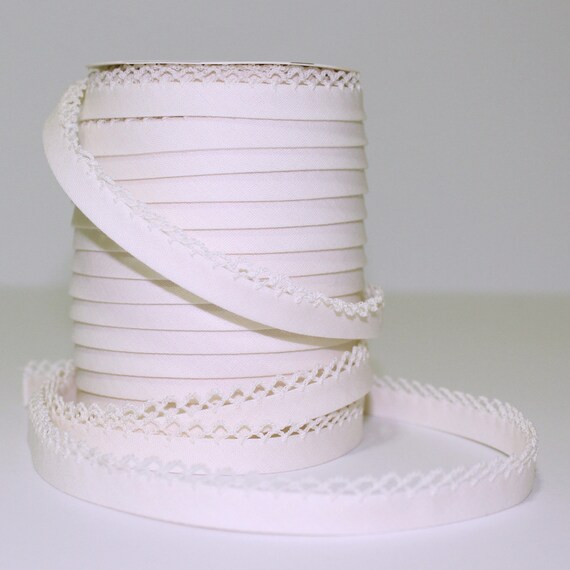 Muslin Crochet Edge Bias Tape Crochet Bias Tape Lace Bias | Etsy