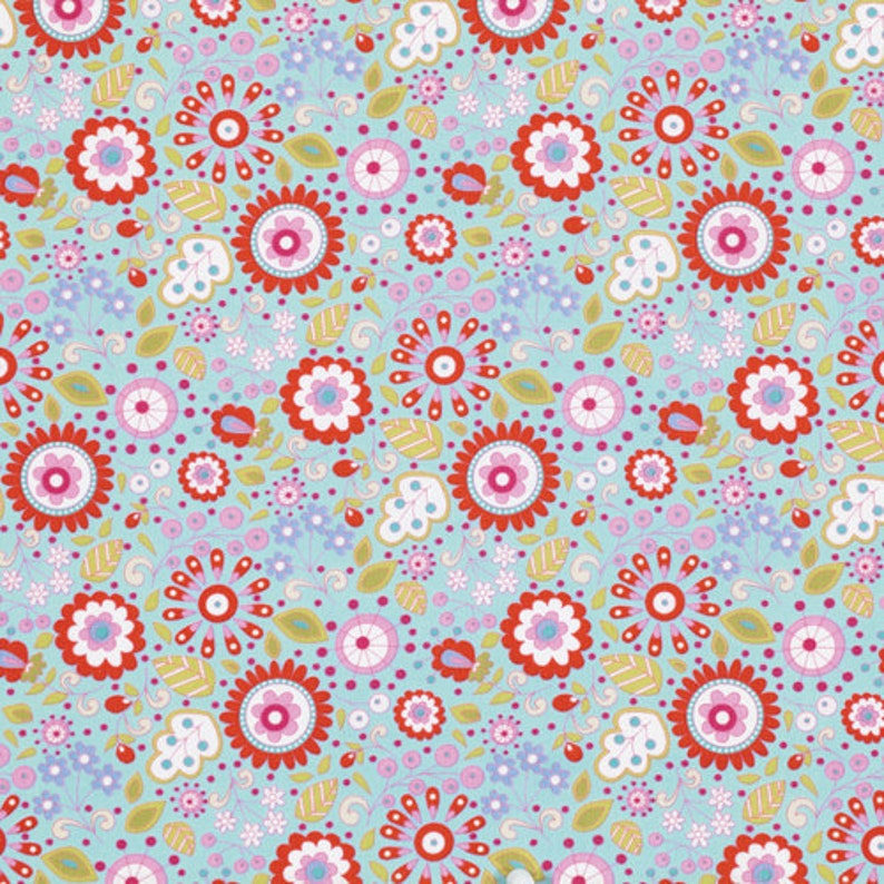 Dena Fishbein Design's LITTLE AZALEA Delphine Red - Etsy