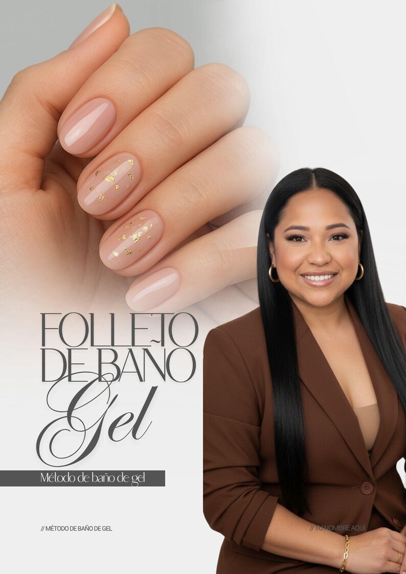 6 Editable Nail Art Ebooks in Canva | Complete Professional Manicure ...