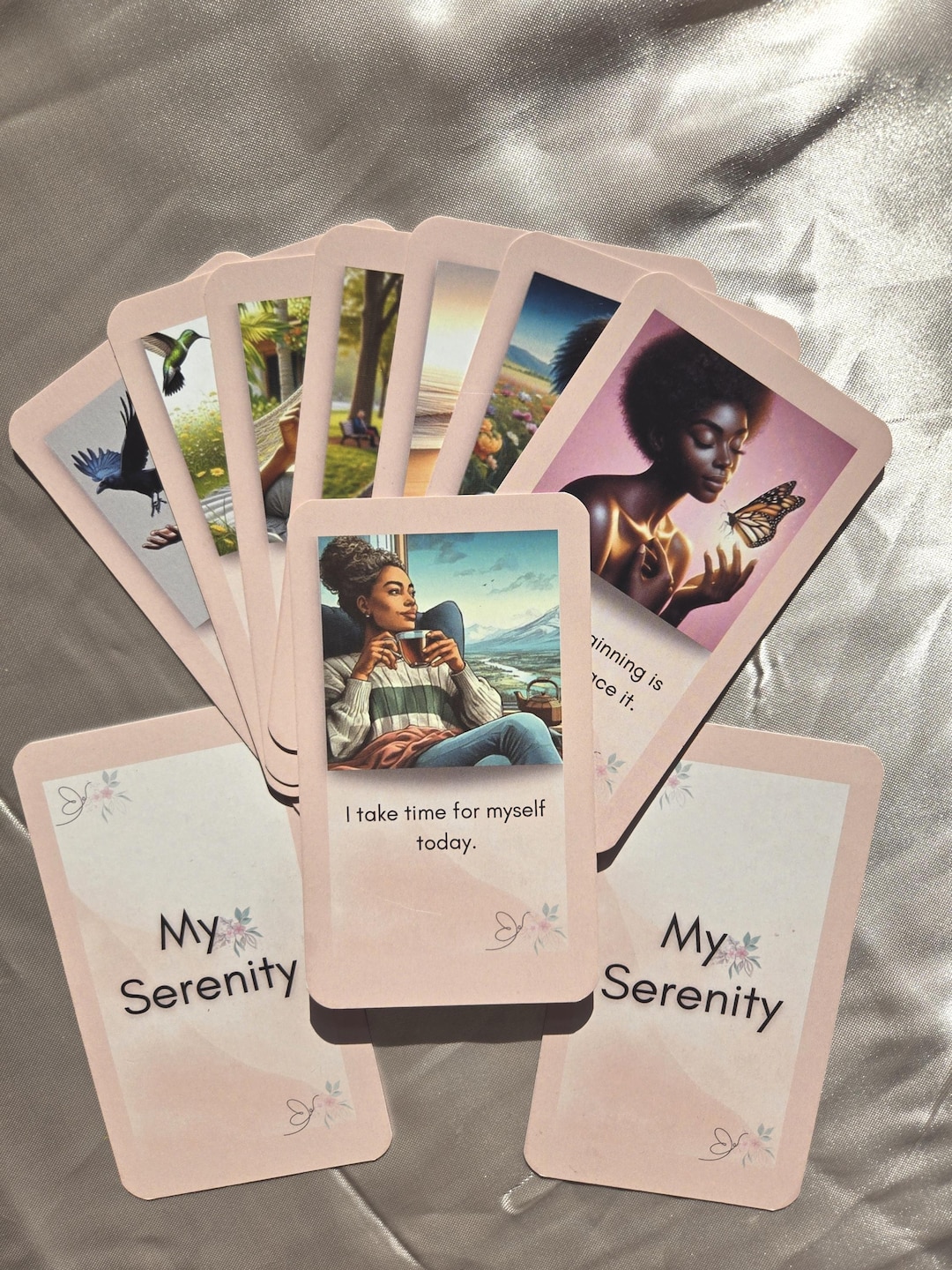 Serenity Oracle Cards for Daily Guidance – Self-care & Mindfulness for ...