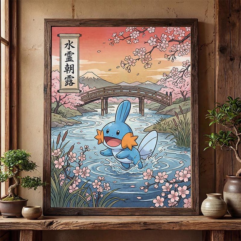 Mudkip Fan Art - Etsy