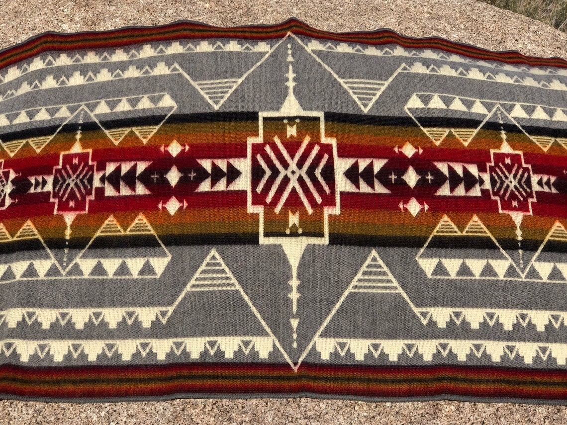 ETHNIC NATIVE SHAWL Wrap Boho Alpaca Cozy Tribal Gypsy - Etsy