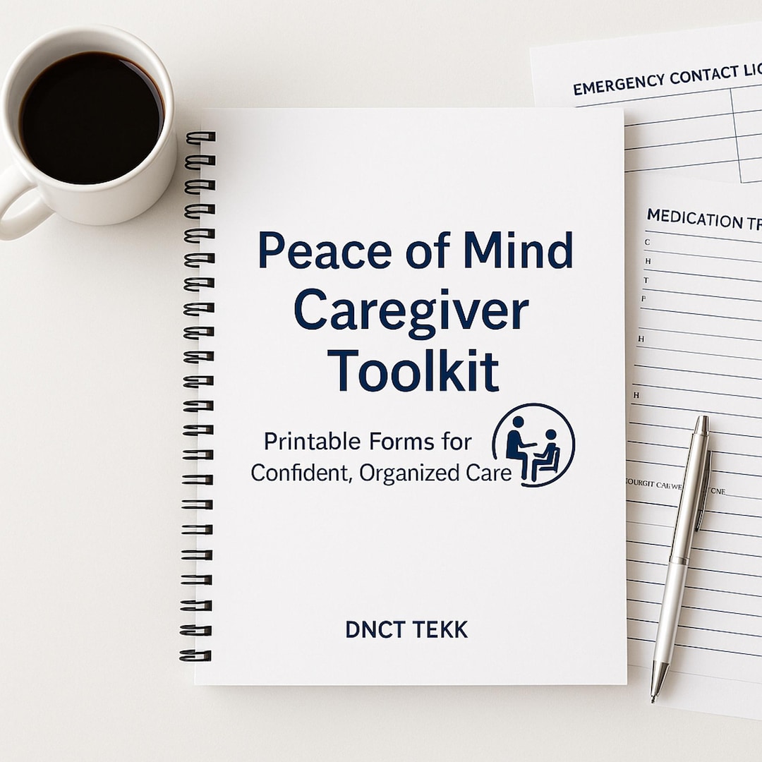 Printable Caregiver Log, Track Medication, Behavior Daily Notes, Home ...