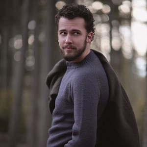 KNITTING Pattern-the Ivan Sweater (1/2, 3/4, 5/6, 7/8, 9/10, 11/13, X-s ...