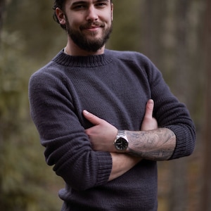 KNITTING Pattern-the Ivan Sweater (1/2, 3/4, 5/6, 7/8, 9/10, 11/13, X-s ...