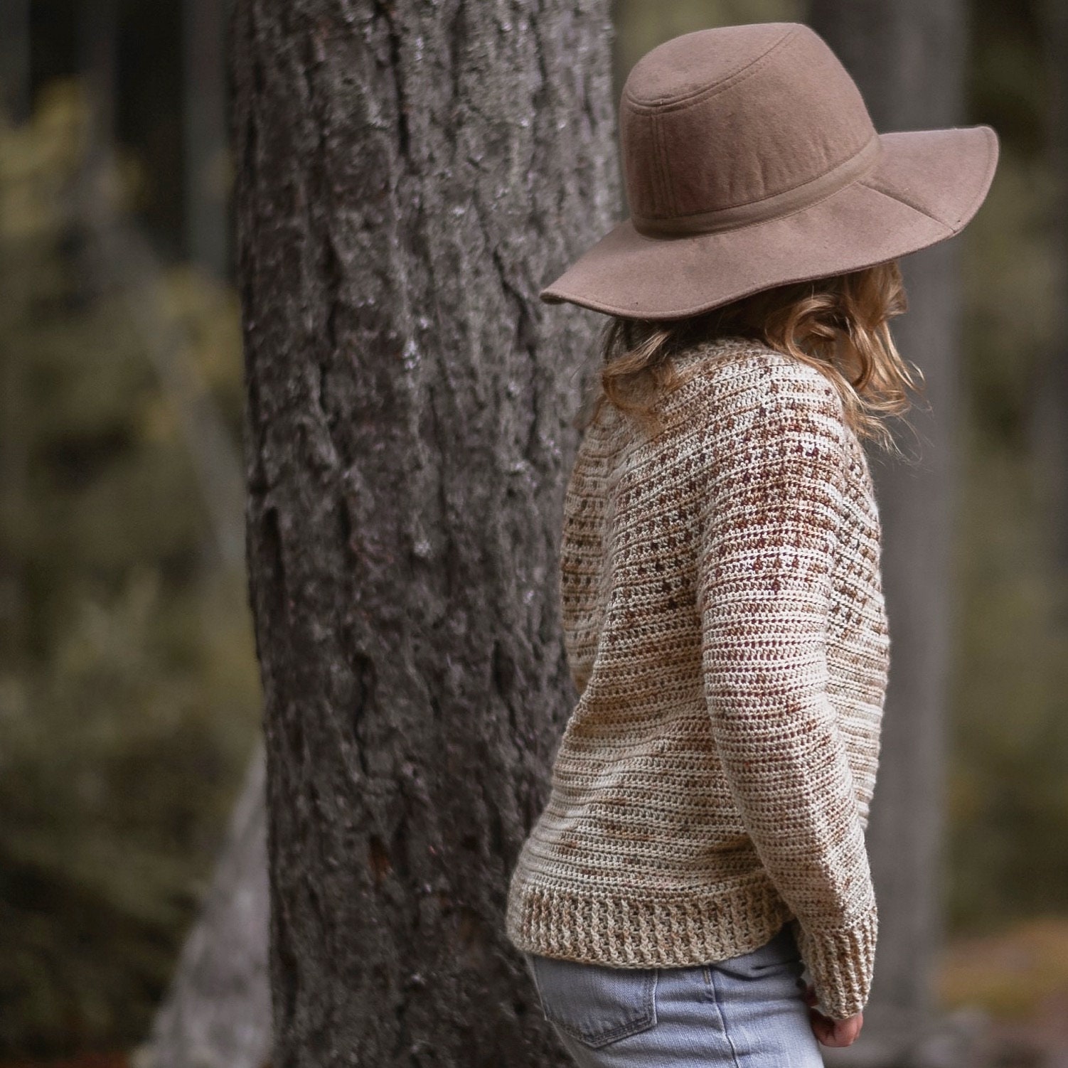 CROCHET Pattern-the Prim Sweater (1/2, 3/4, 5/6, 7/8, 9/10, 11/13, 14/ ...