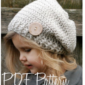 Crochet Pattern-the Nala Slouchy (toddler, Child, Adult Sizes) - Etsy