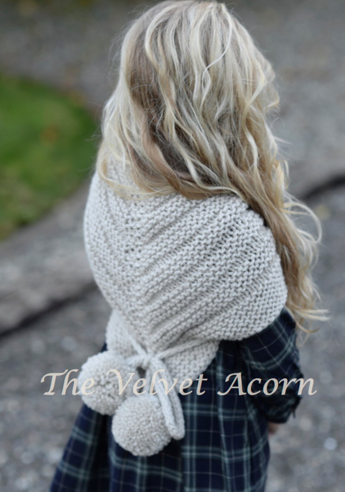 Knitting Pattern Pinion Shawl toddler Child Teen Adult - Etsy