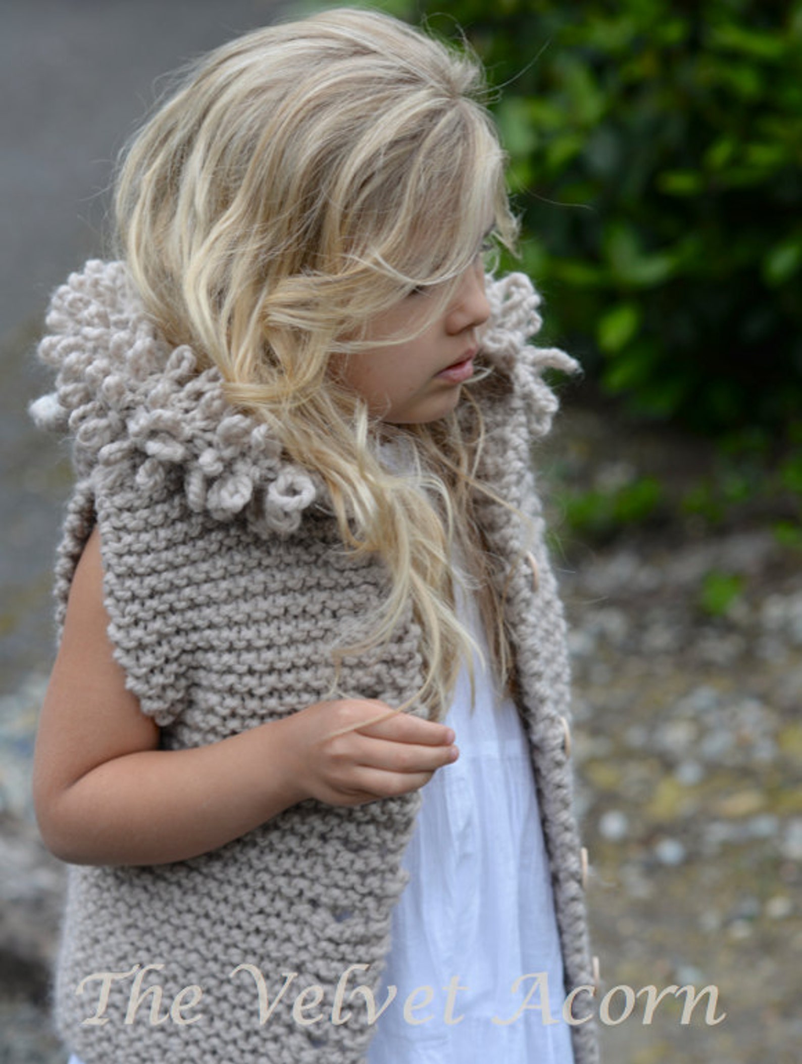 KNITTING PATTERN - Lelynn Lion Vest (2, 3/4, 5/7, 8/10, 11/13, 14/16, S ...