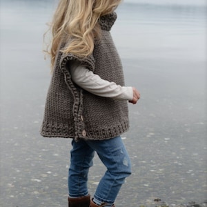 Knitting Pattern - Azel Pullover (2, 3/4, 5/7, 8/10, 11/13, 14/16 ...