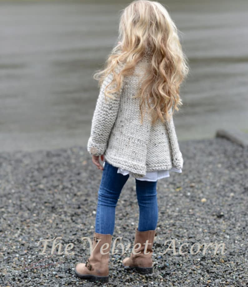 KNITTING Pattern-the Brink Sweater 2 3/4 5/6 7/8 9/10 - Etsy Canada