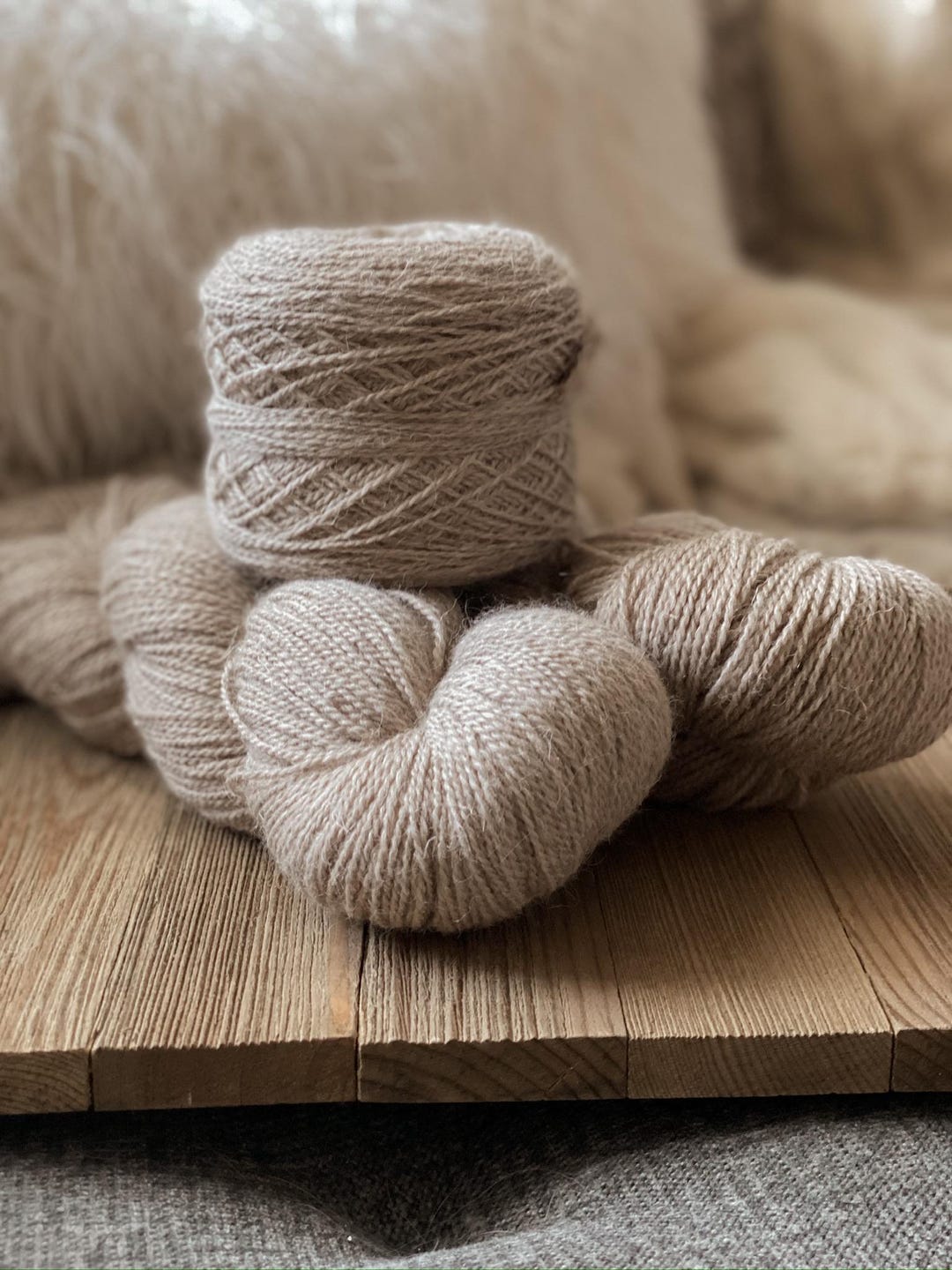 Purl Soho Linen Quill in Colorway Pale Mushroom - Etsy