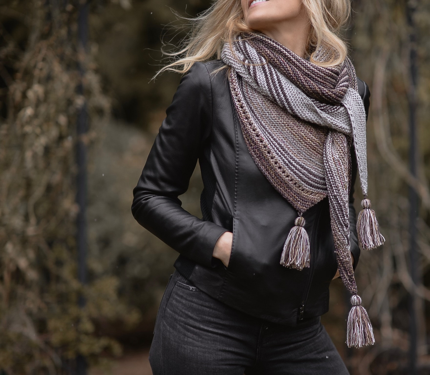 KNITTING Pattern-night Storm Shawl (one Size) - Etsy Canada