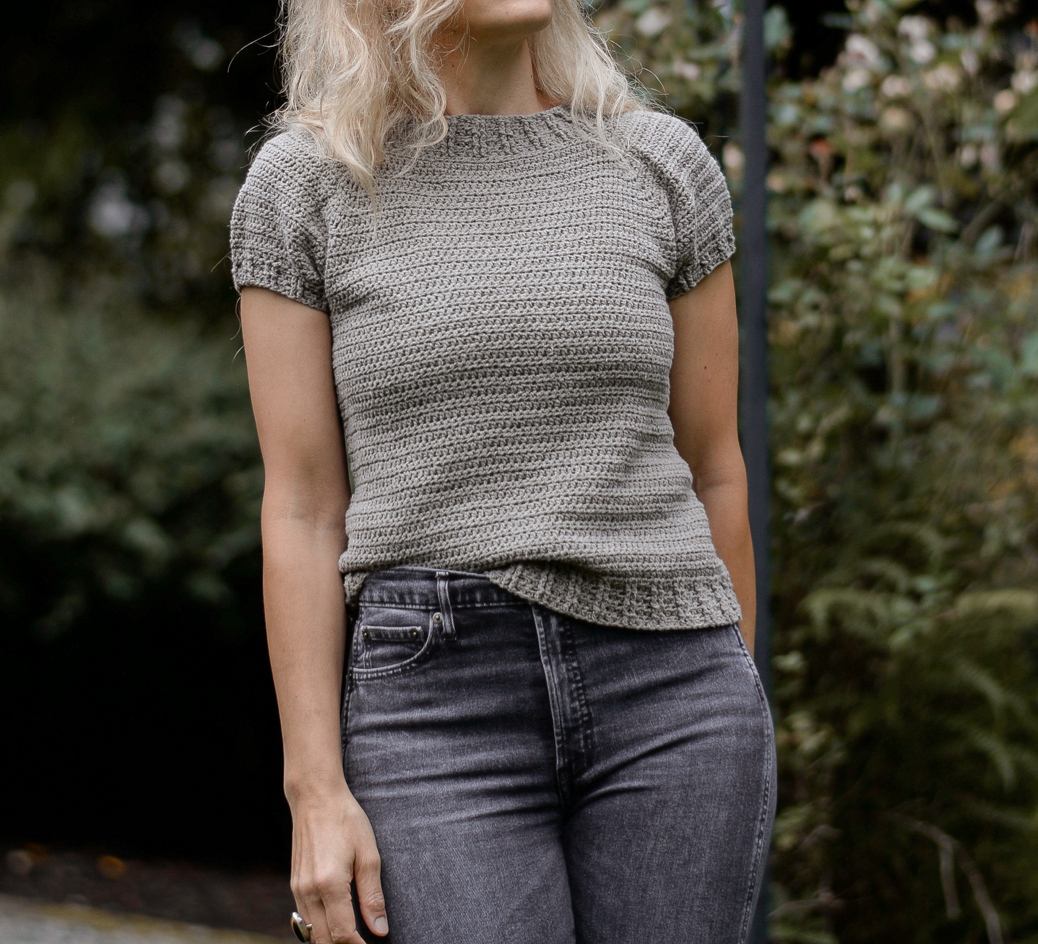 CROCHET Pattern-the Fayla Tee (1/2, 3/4, 5/6, 7/8, 9/10, 11/13, X-s, S ...