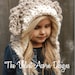 Crochet Pattern-the Lyra Lamb Hood (12/18 Month,toddler, Child, Adult ...