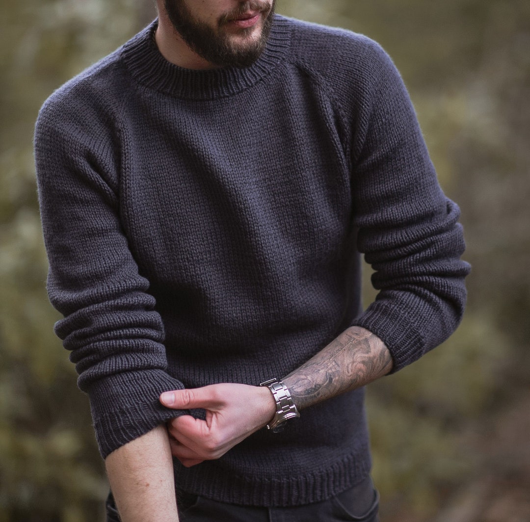 KNITTING Pattern-the Ivan Sweater (1/2, 3/4, 5/6, 7/8, 9/10, 11/13, X-s ...