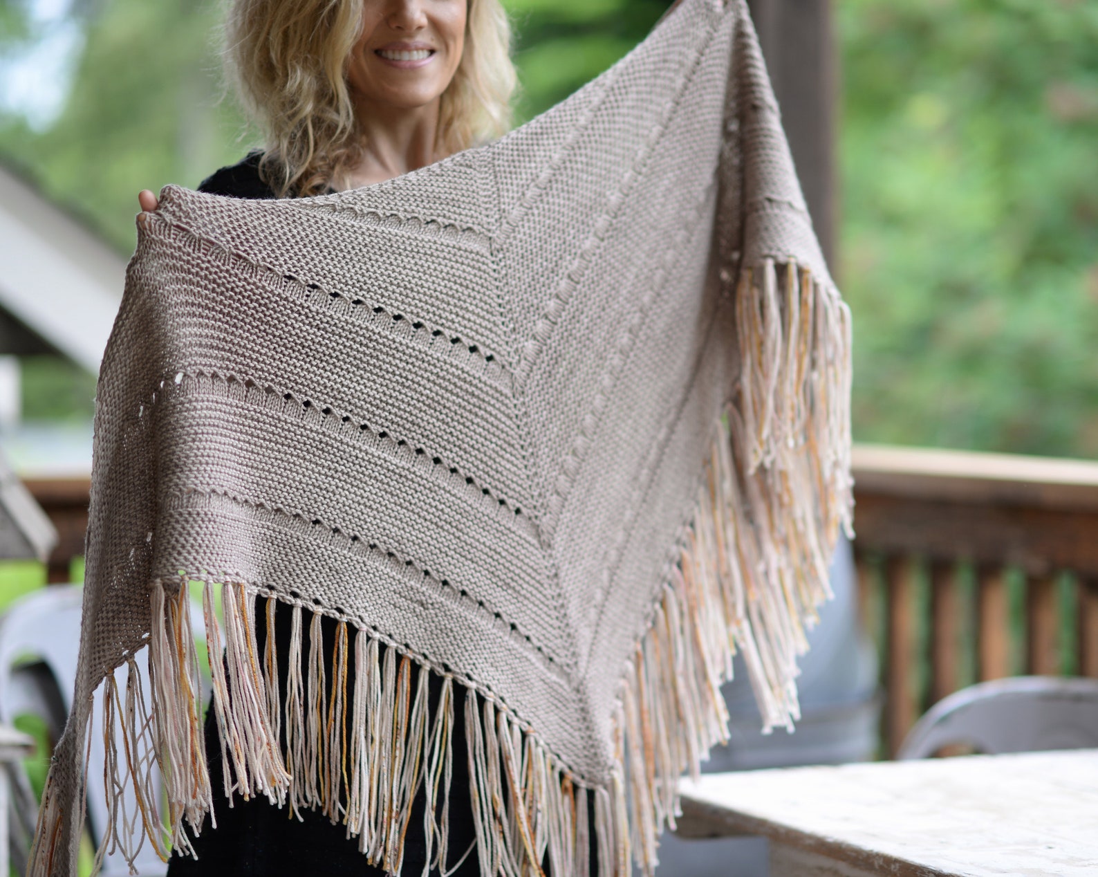 KNITTING Pattern-wishing Wings Shawl small Large Sizes | Etsy