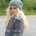 Crochet Pattern-the Gypsum Slouchy (small, Medium and Large Sizes ...