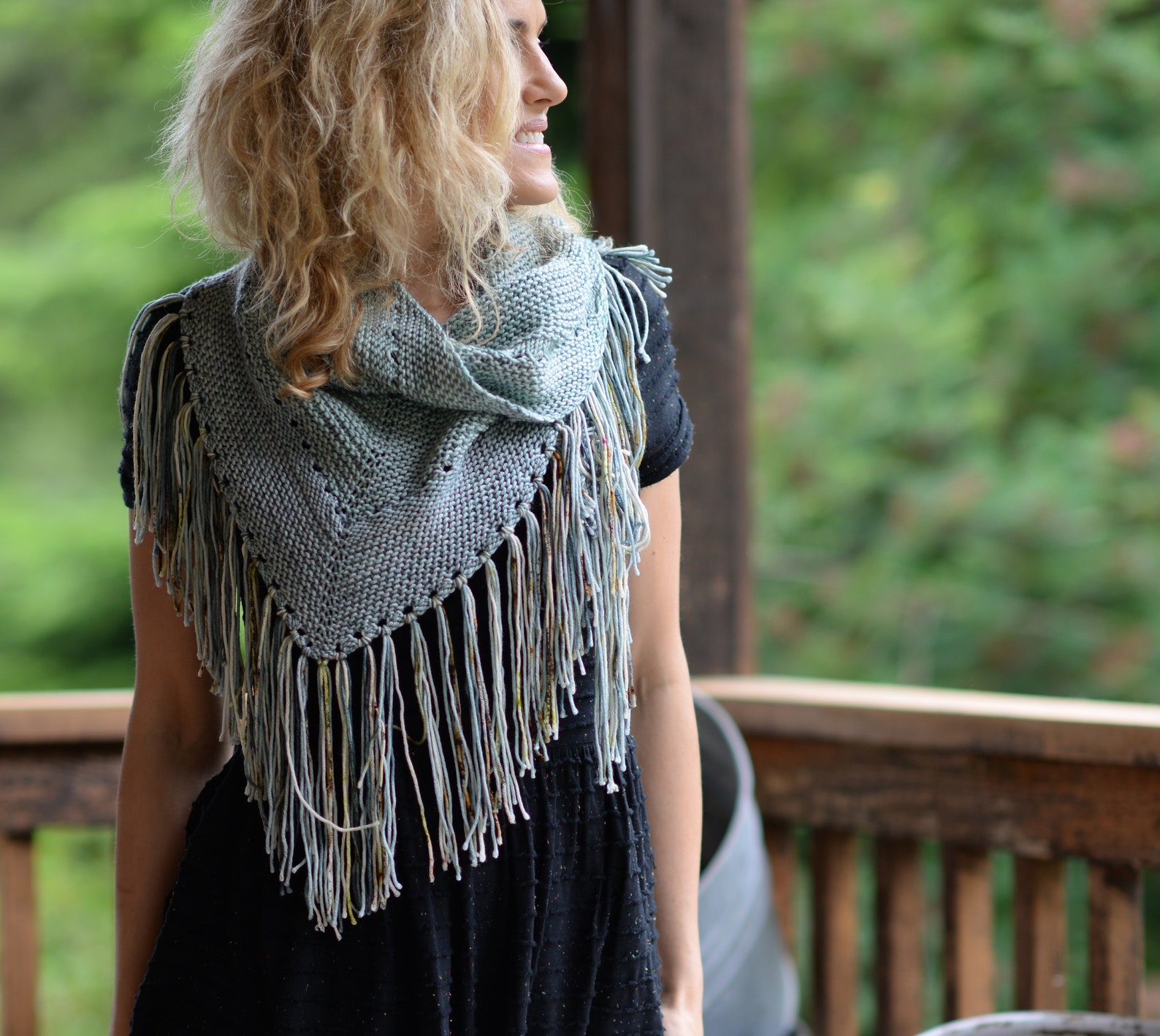 KNITTING Pattern-wishing Wings Shawl small Large Sizes | Etsy