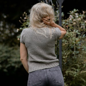 CROCHET Pattern-the Fayla Tee (1/2, 3/4, 5/6, 7/8, 9/10, 11/13, X-s, S ...