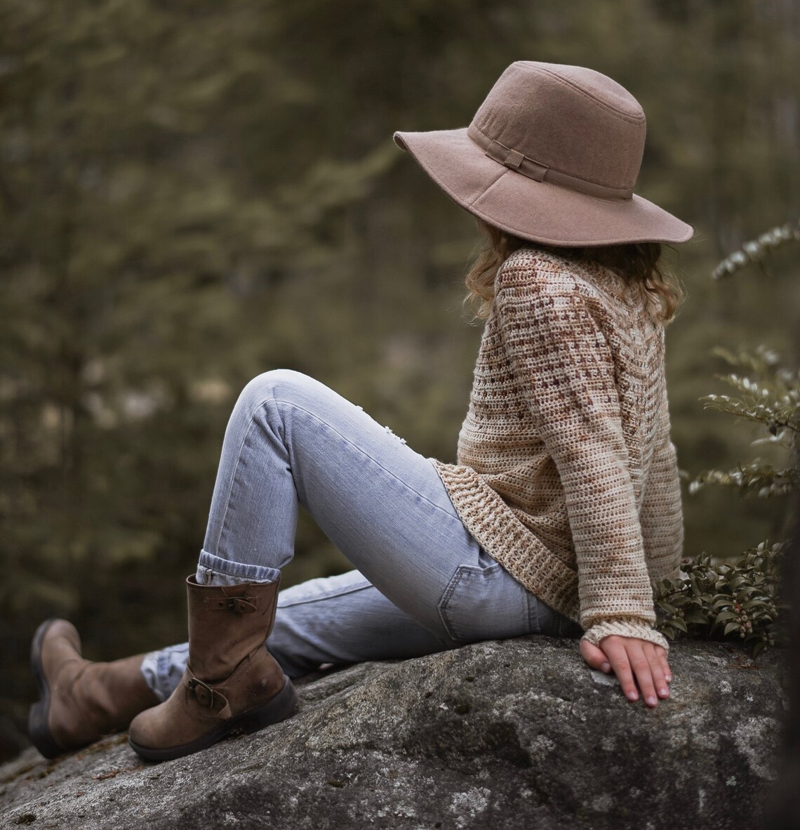 CROCHET Pattern-the Prim Sweater (1/2, 3/4, 5/6, 7/8, 9/10, 11/13, 14/ ...