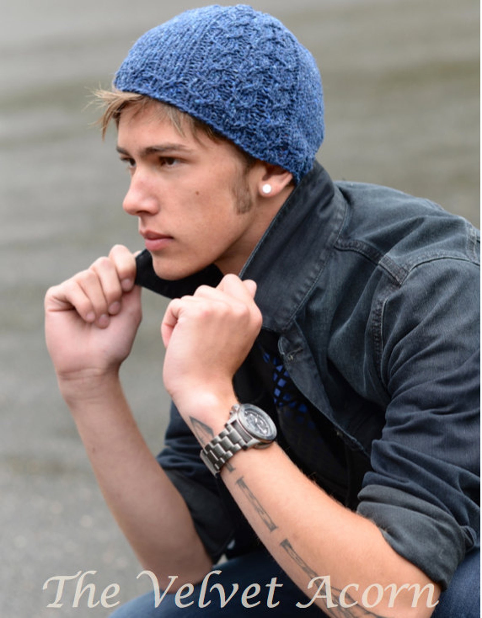 Knitting PATTERN Graham Hat toddler Child Adult Sizes | Etsy