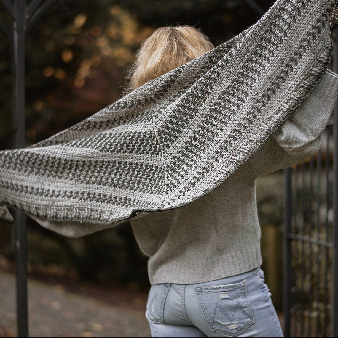 CROCHET Pattern-the Botanical Wrap (one Size) - Etsy